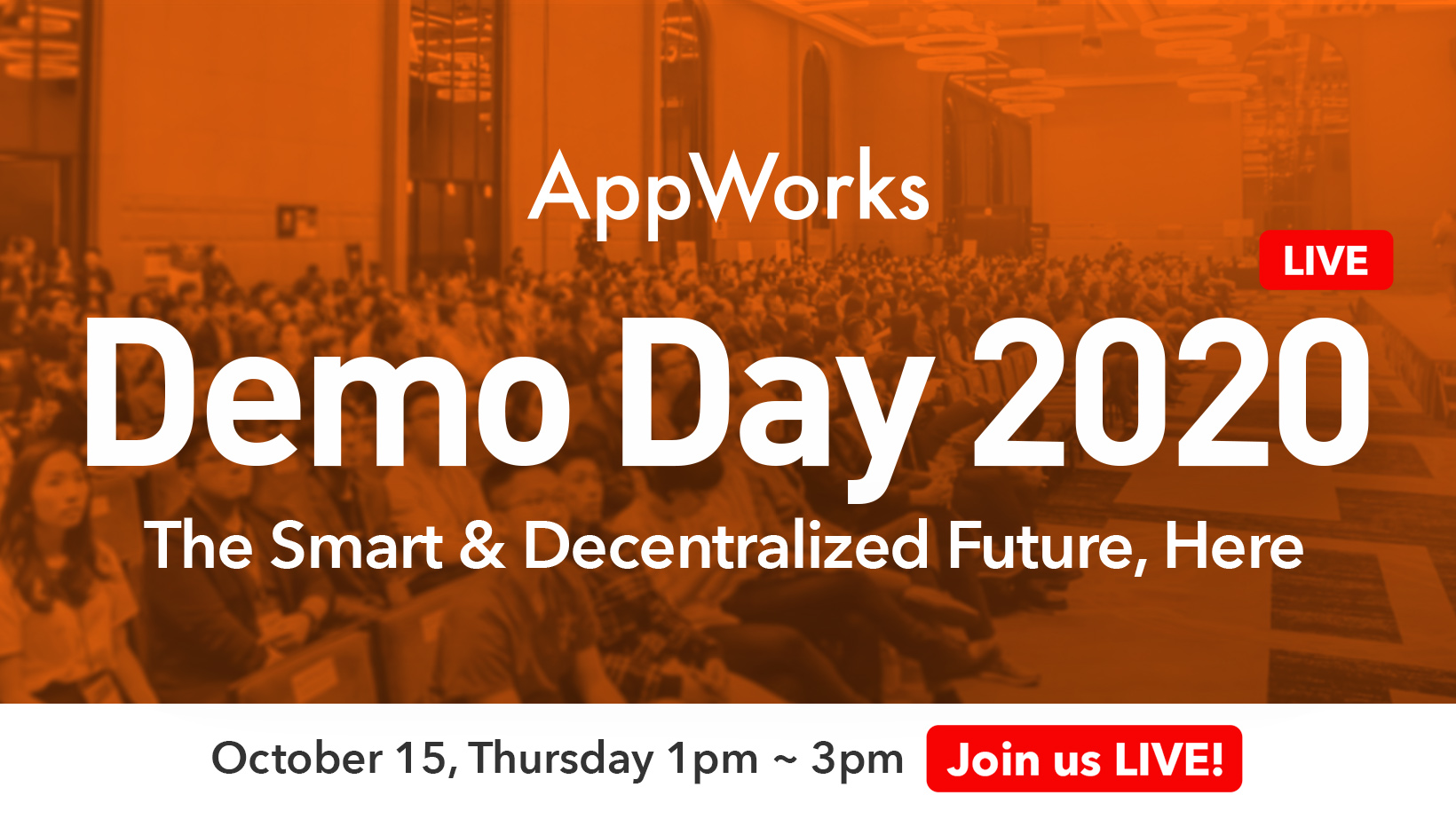 AppWorks Demo Day 2020 is Coming on October 15 - AppWorks 之初加速器